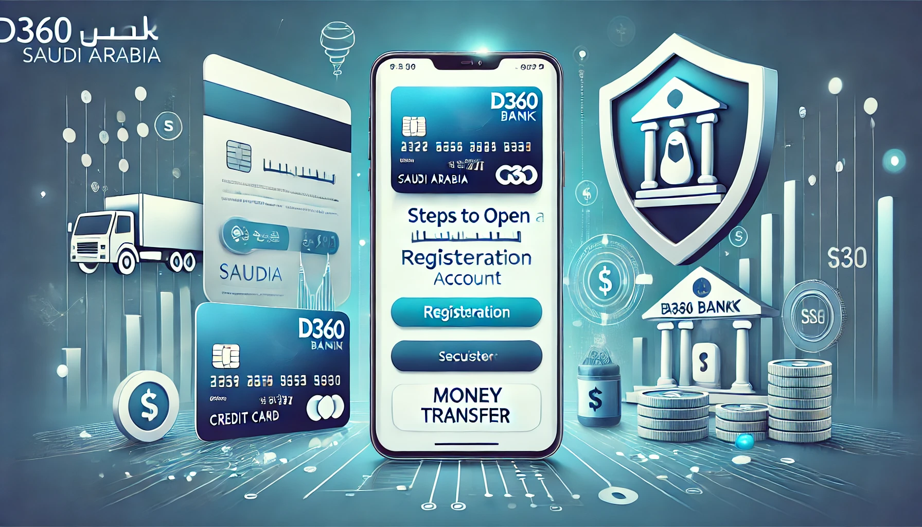 خطوات فتح حساب في بنك دال 360 في المملكة - صحيفة الصوت